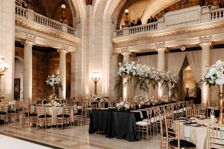 Reception Table Gallery | January 2022 Cleveland – Today's Bride